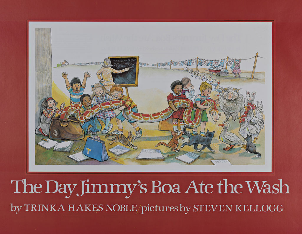 Jimmys Boa Ate The Wash Poster – Trinka Hakes Noble ~ Author and ...